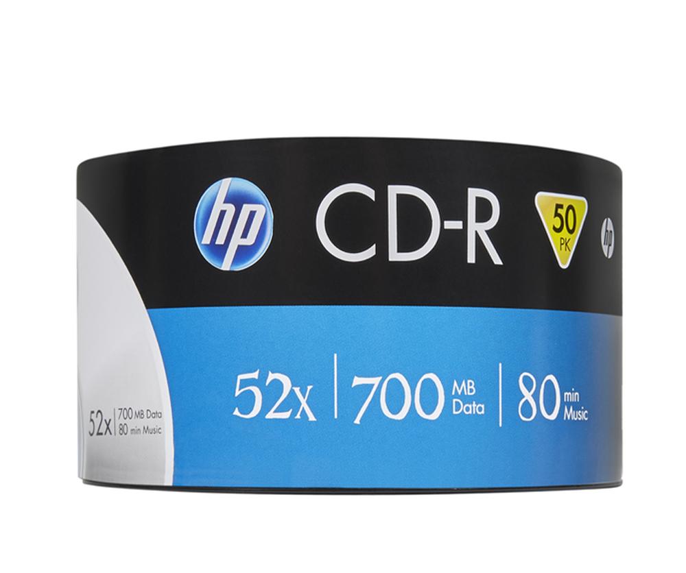 Hp Cd-R 52X 700Mb 50Pack (Cre00070-3) - 69300 | Babatasfoto.com