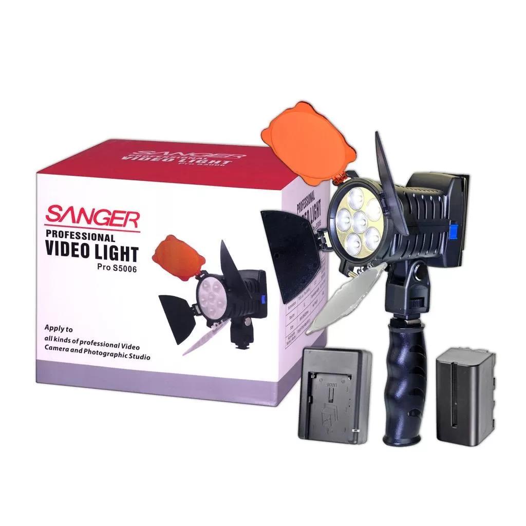 Sanger Pro S5006 6 Led Video Kamera İşığı | Babatasfoto.com